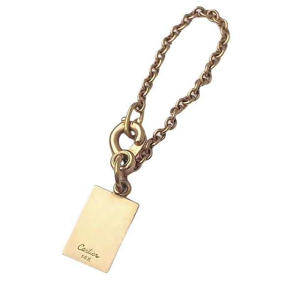 Cartier | Accessories | Cartier 4k Gold Keychain | Poshmark